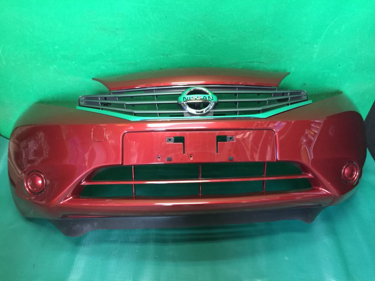 ノート DBA-E12 フロントバンパー グリル付 色NAH(フロント)｜売買されたオークション情報、yahooの商品情報をアーカイブ公開 - オークファン（aucfan.com）