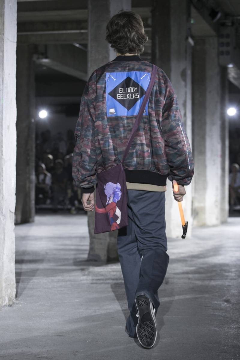 8B 定価121000円 UNDERCOVER 19SS クリィーミーマミ 迷彩 MA-1 BLOODY GEEKERS 2 200IK2234 LP09(ジャンパー、ブルゾン)｜売買された ...