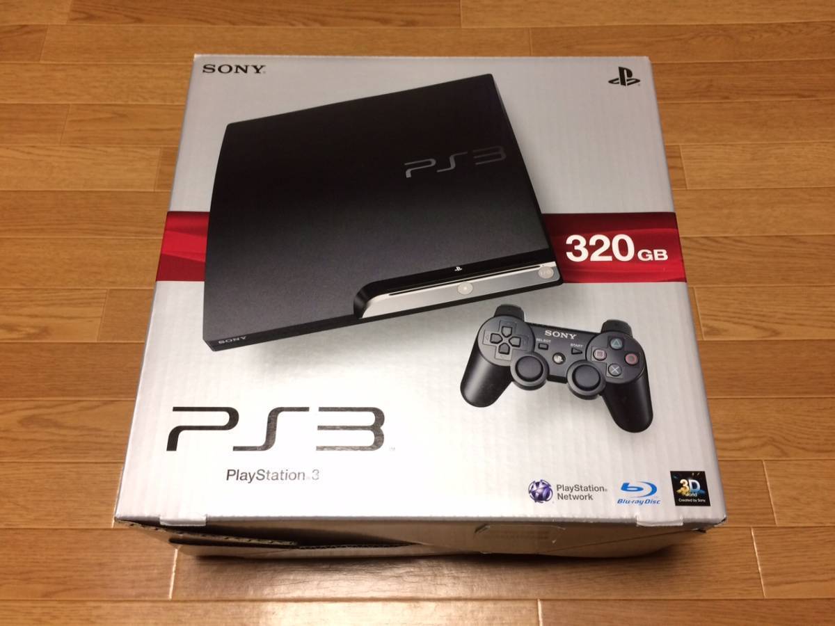 PS3 CECH-3000B 320GB チャコールブラック Playstation 3 本体一式(PS3本体)｜売買されたオークション情報 ...