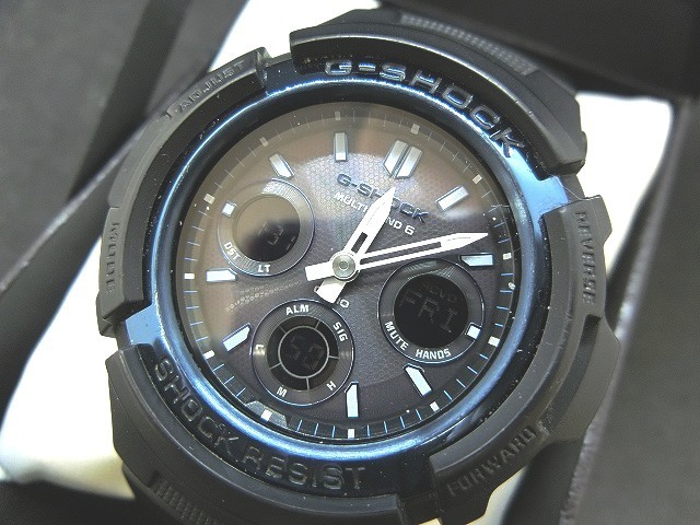 キングラム 19 CASIO G-SHOCK AWG-M100-1A 5230JA ソーラー電波時計 ケース 箱付 S200131 A400 ...