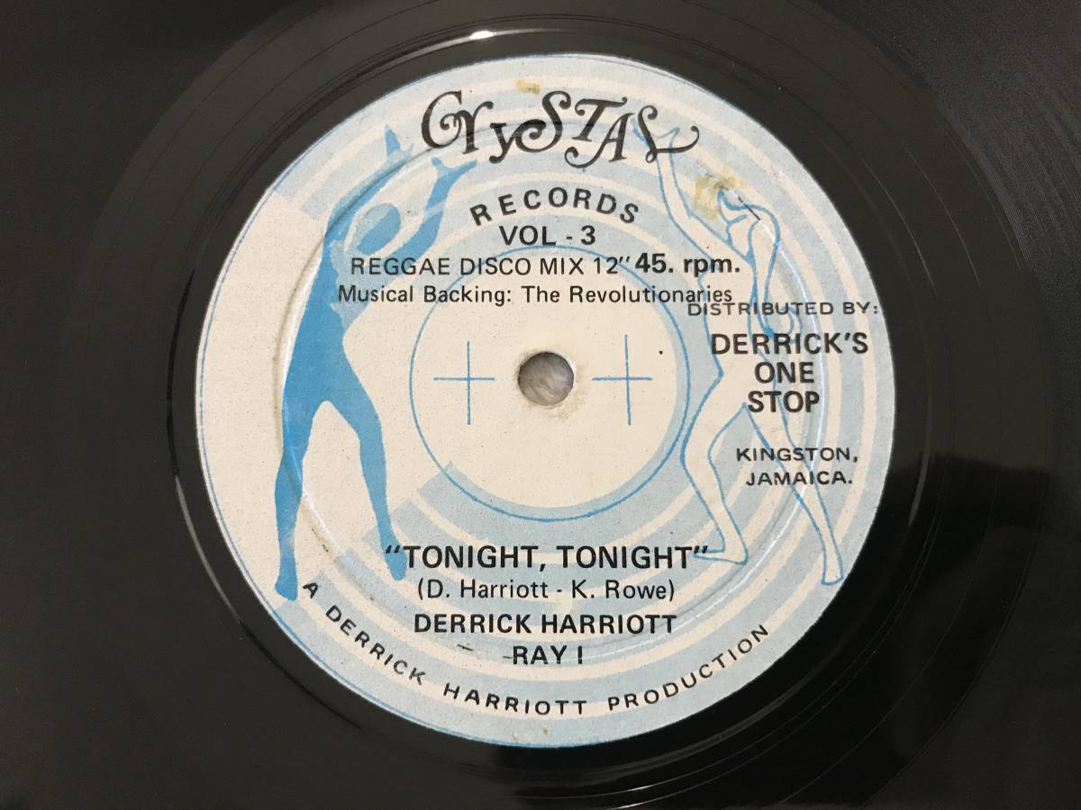 DERRICK HARRIOTT / TONIGHT TONIGHT & KEITH&TEX /DONT LOOK BACK EARLY ...