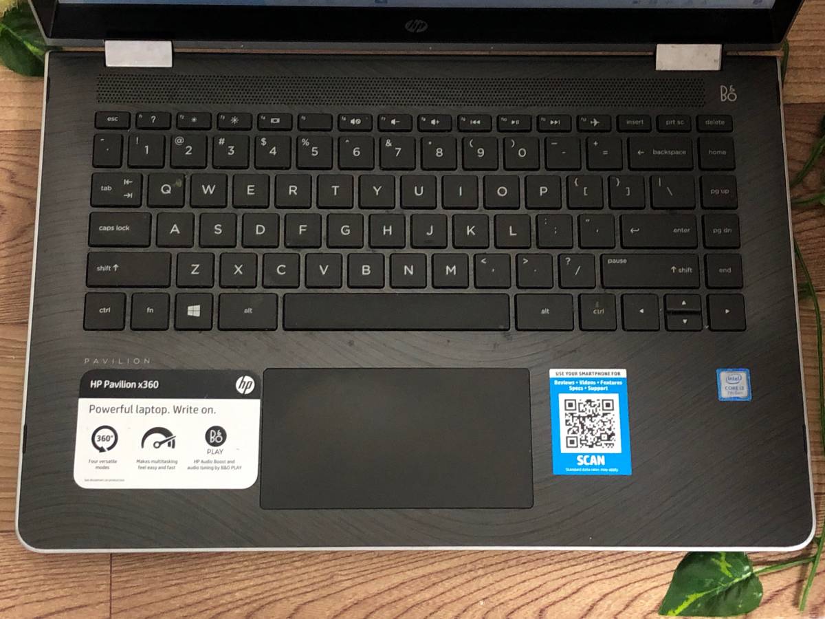 良品 HP Pavilion x360 14m-ba013dx Core i3 7100U 2.4GHz/RAM:8GB/HDD:500GB ...