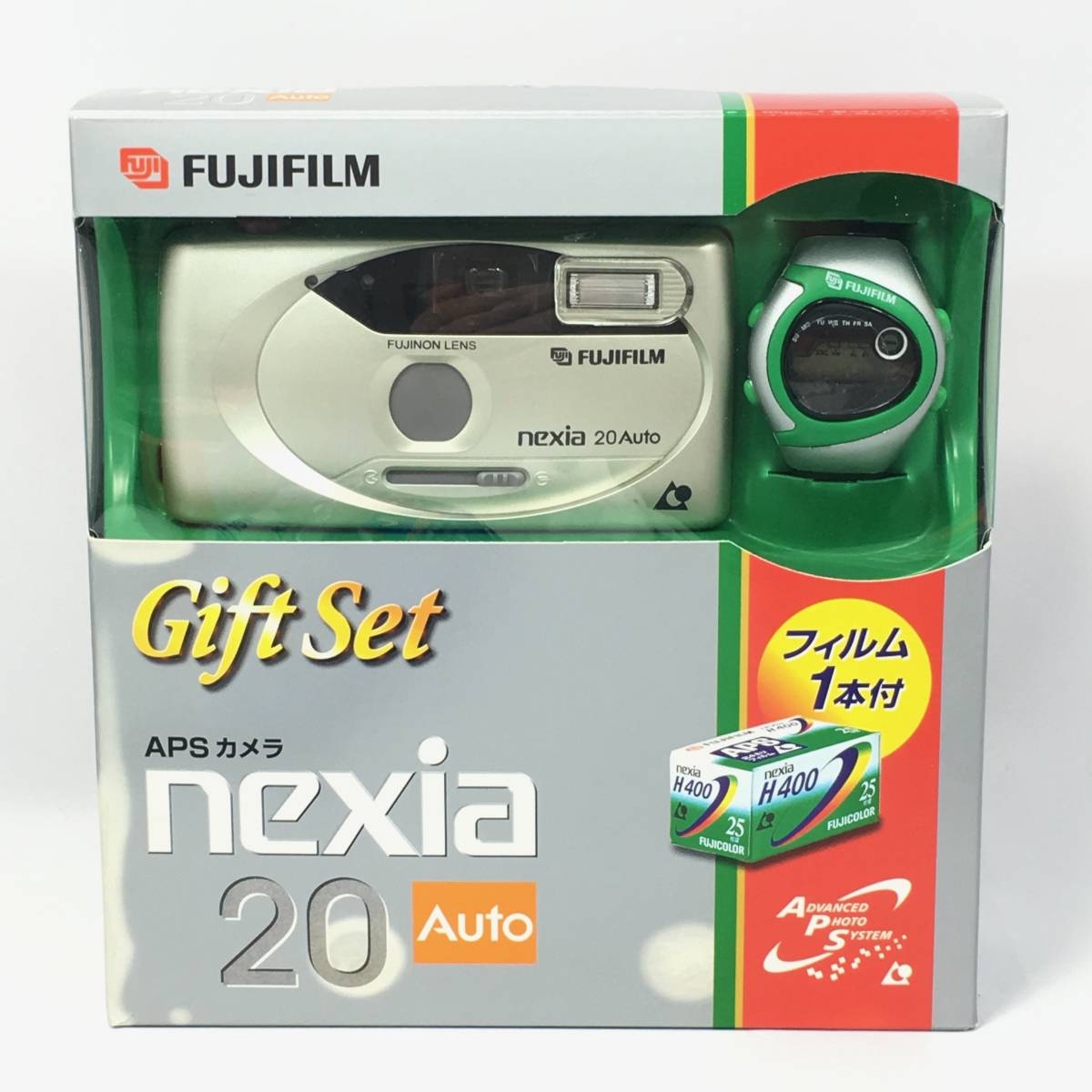 FUJIFILM フジフィルム NEXIA 20 Auto APSカメラ ネクシア 腕時計付き(APS)｜売買されたオークション情報、yahooの商品情報をアーカイブ公開 - オークファン ...