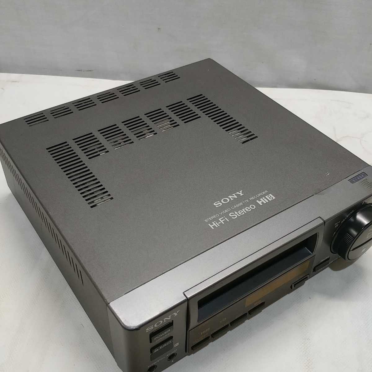 SONY/ソニー Hi8 ビデオカセットレコーダー EV-C100(8ミリビデオデッキ)｜売買されたオークション情報、yahooの商品情報をアーカイブ公開 - オークファン（aucfan.com）