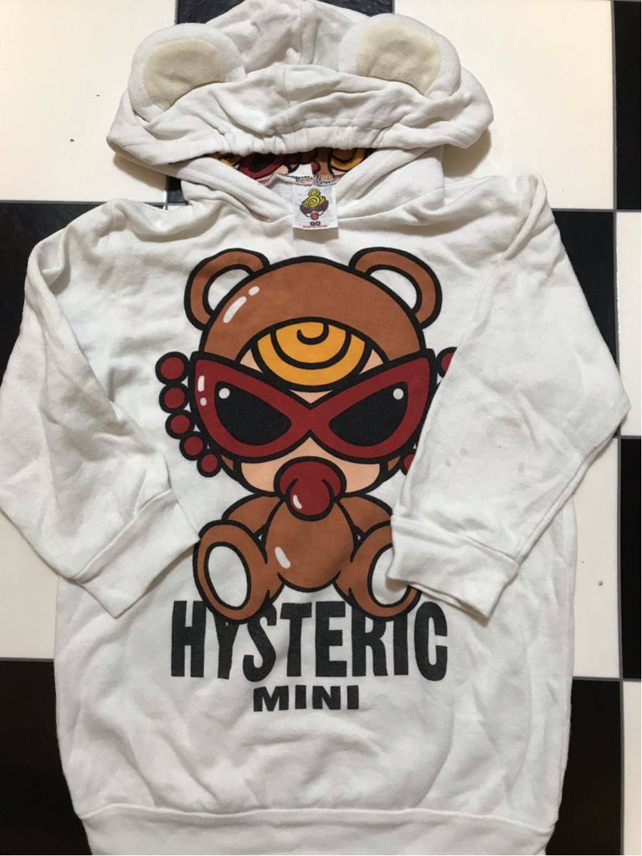 HYSTERIC MINI TEDDY MINI トレーナーワンピ ヒスミニ 90(トレーナー)｜売買されたオークション情報、yahooの商品 ...