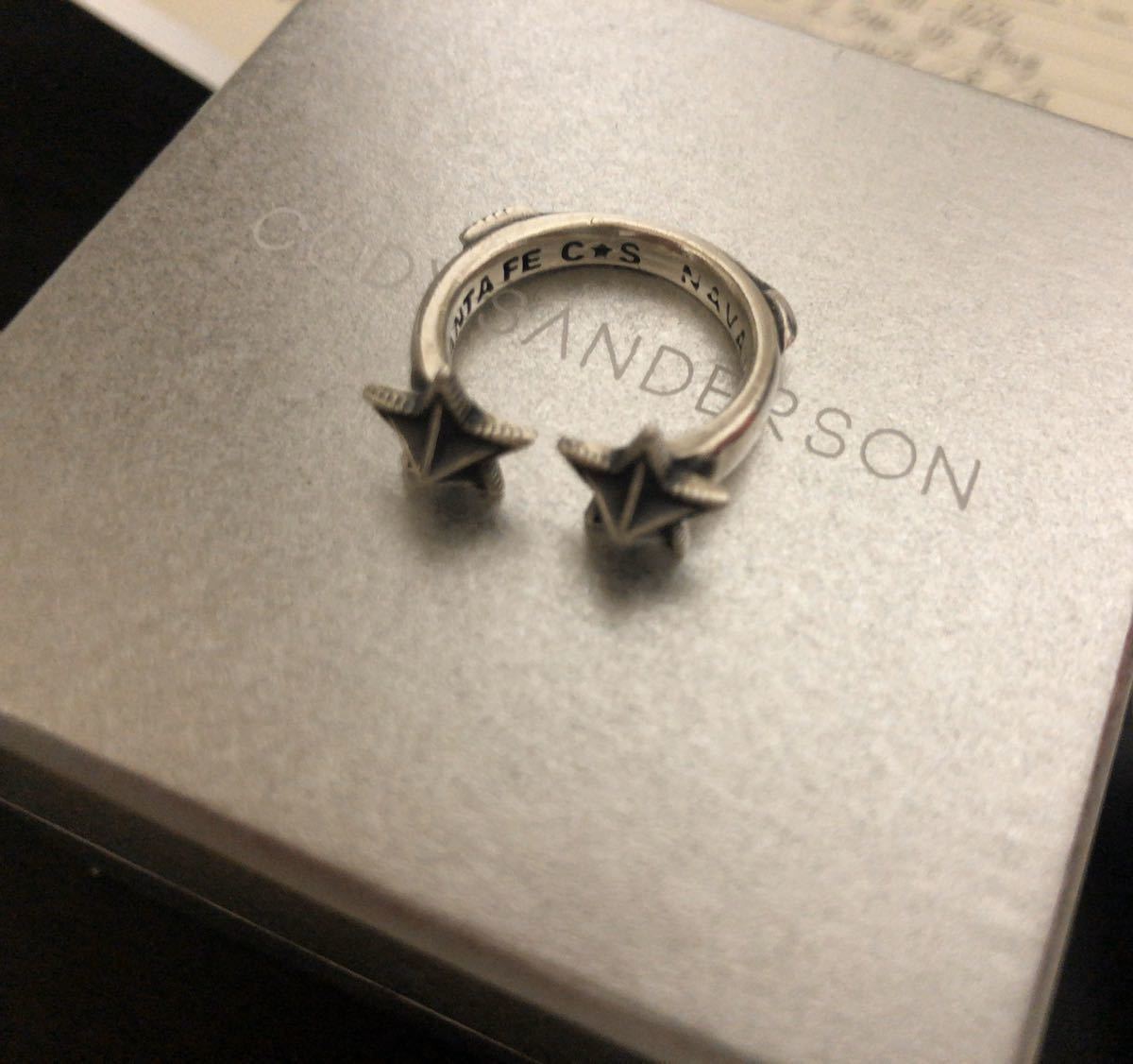 CODY SANDERSON 2 STARS UP RING コディサンダーソン 2スターズアップリング SV925 シルバー 9号 指輪 ...