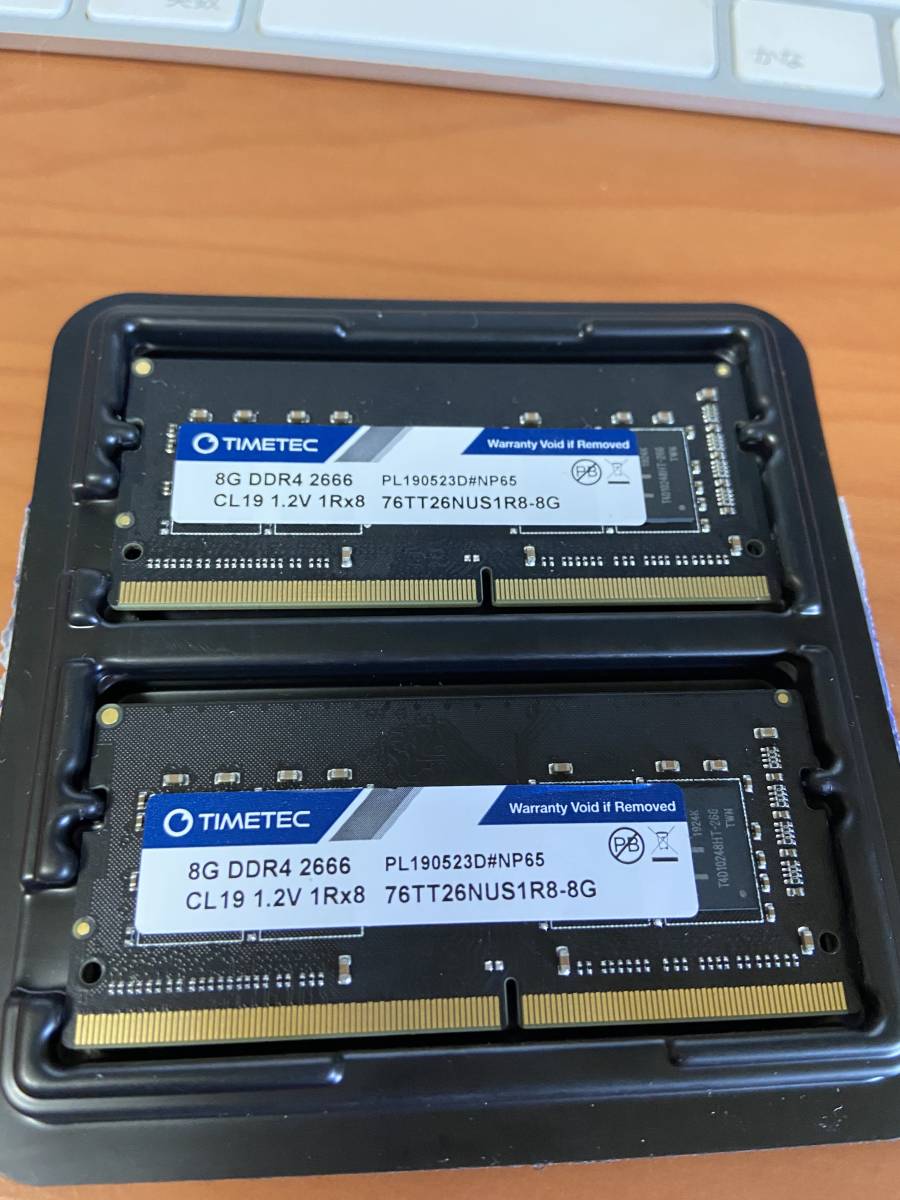 Timetec Hynix IC 16GB 2x8GB DDR4 2666MHz PC4-21300 Mac用 Apple 専用増設メモリ 永久保証 16GB 2x8GB(Mac用)｜売買され ...