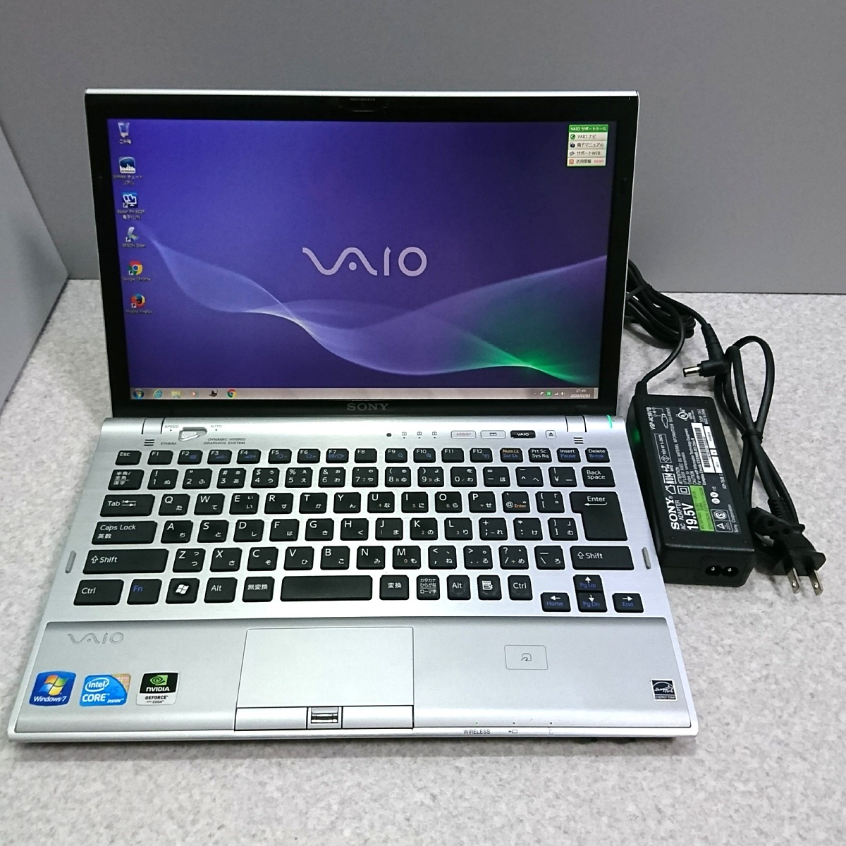 アドビDesignStandardCS5.5 OFFICE入 SONYソニー VAIOバイオ VPCZ1 PCG-31119N 13.3型 ...