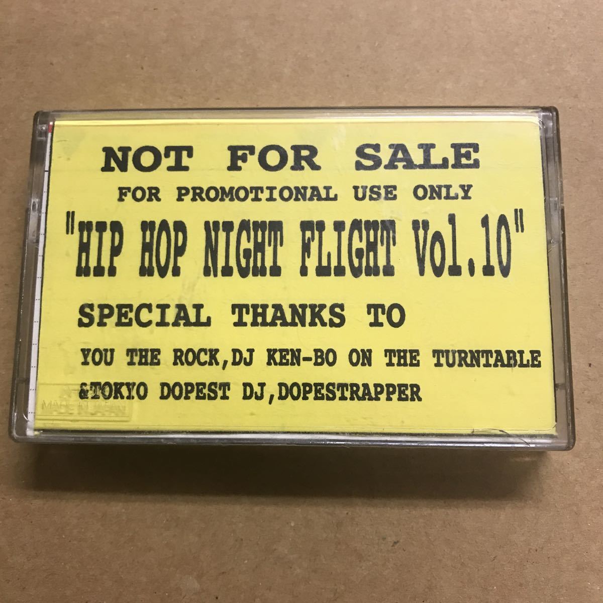 Mix Tape / J-Rap You The Rock DJ Ken-bo 'Hip Hop Night Flight Vol.10 ...