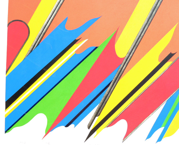 KEN KUSAKA 日下賢二 作品69 7 1969年 16/40 シルクスクリーンシート 直筆サイン入(シルクスクリーン)｜売買された ...