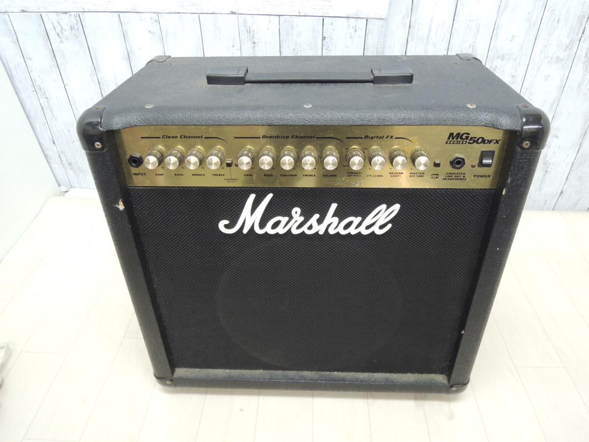 Marshall マーシャル ギターアンプ MG50DFX ジャンク INS_200404_00025(マーシャル)｜売買されたオークション情報、yahooの商品情報をアーカイブ公開 ...