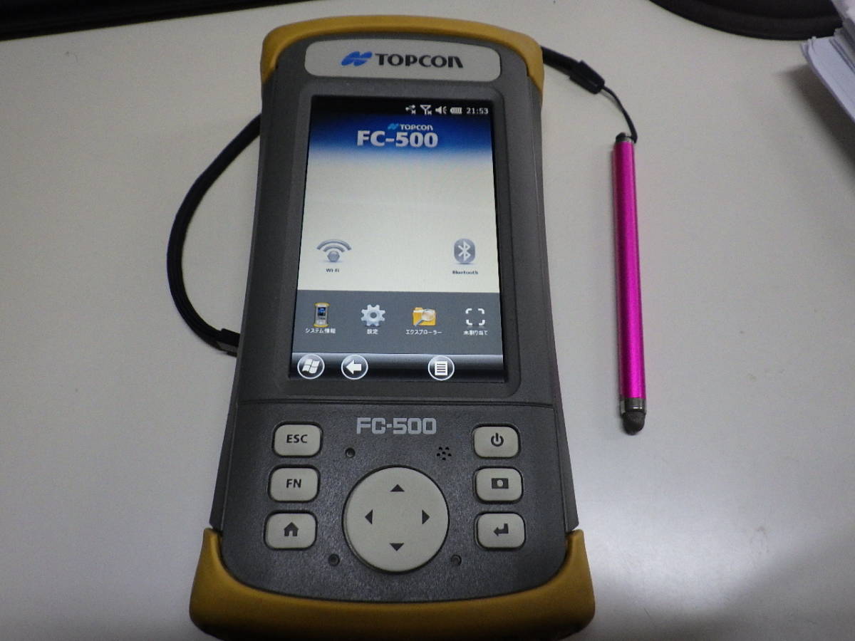 トプコン FC-500 監督さん.V GNSS オプション付き セット FC500 GPS(測量、角度計)｜売買されたオークション情報 ...