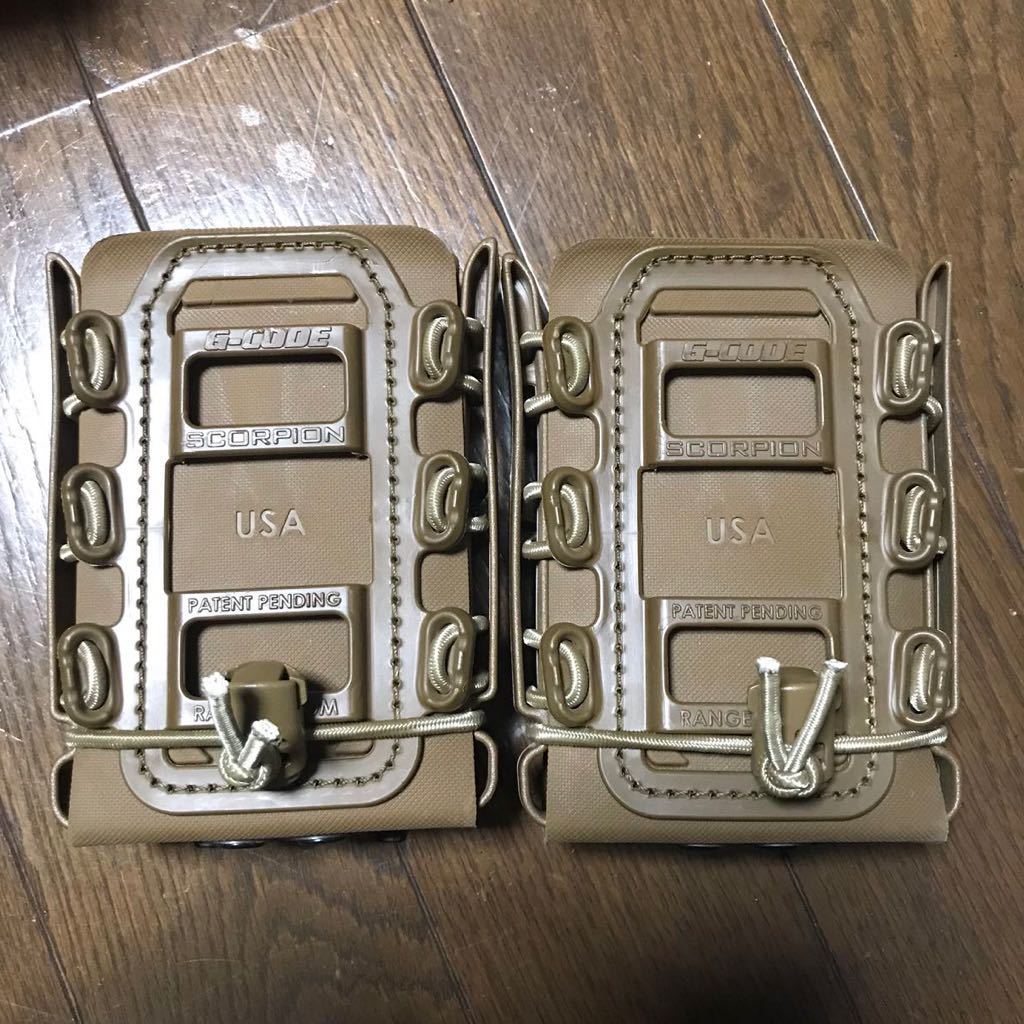 実物 G-CODE SOFT SHELL SCORPION CB マガジン ポーチ M4 SCAR(マガジンポーチ)｜売買されたオークション情報、yahooの商品情報をアーカイブ公開 ...