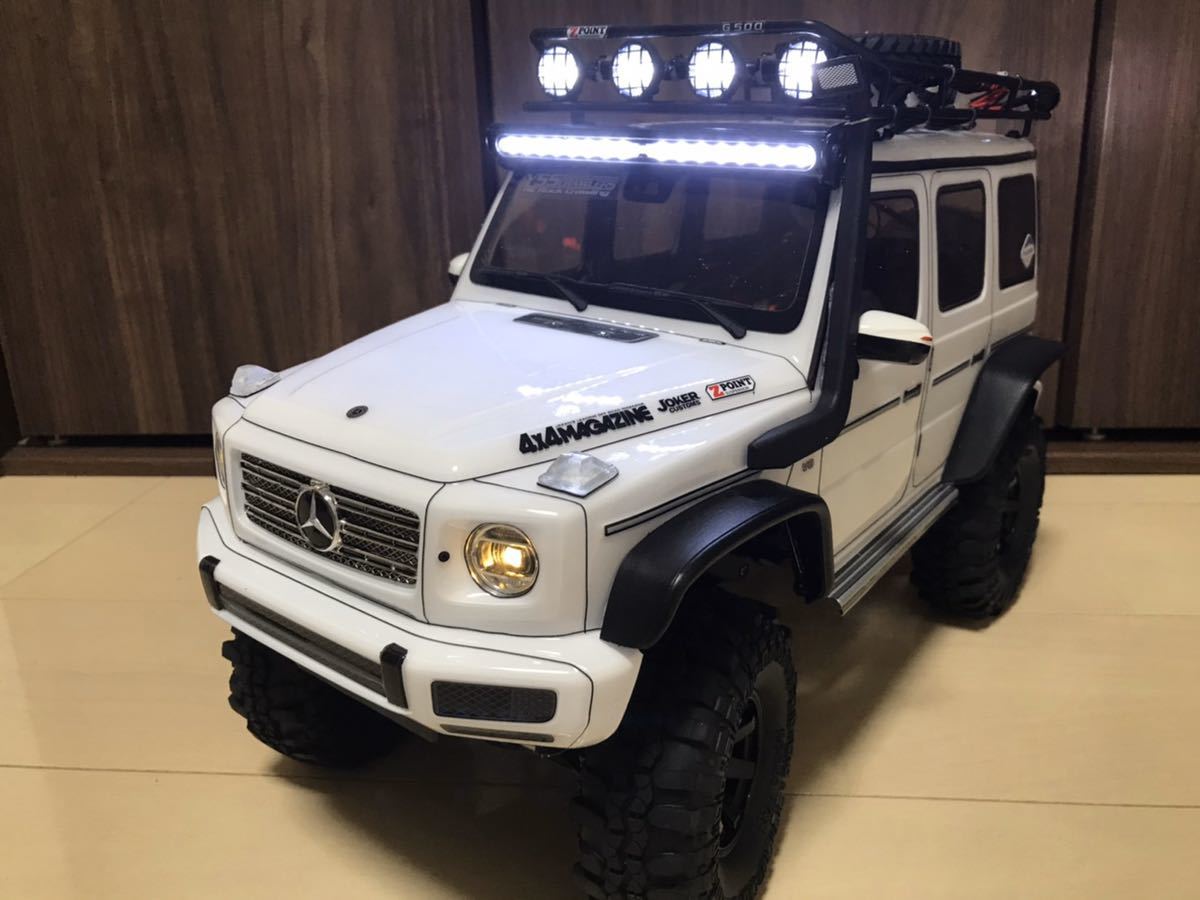 ラジコン ボディのみ 1/10 タミヤ rc クローラー cr-01 cc-02 cc-01 g500 ベンツ フル装備(ボディ)｜売買された ...