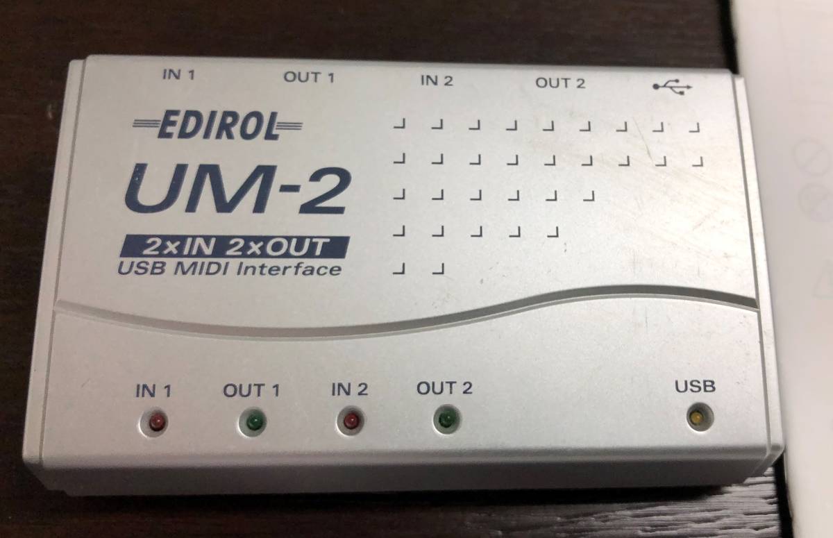 Edirol Roland UM-2 エディロール ローランド USB MIDIインターフェース(PC用MIDI機器)｜売買されたオークション ...