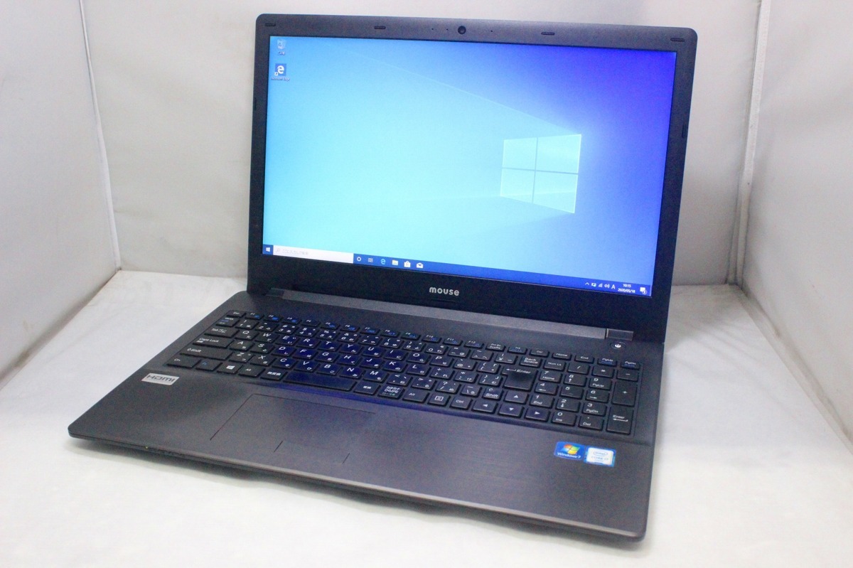 1円 良品 mouse computer / W950JU / Corei7-6500U@2.50GHz / 16G / SSD：480G / Windows10 Pro(マウスコンピューター ...