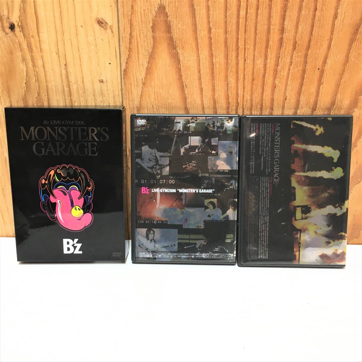 A05222/B'z ビーズ/LIVE-GYM/DVD BOX/まとめて/計2点セット MONSTE'S GARAGE B'z LIVE-GYM 2006/Hidden Pleasure ...