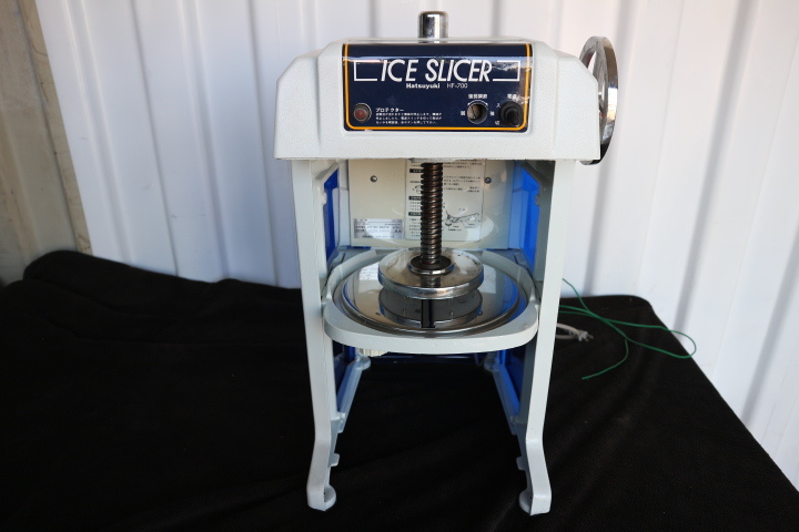 初雪 Hatsuyuki 中部コーポレーション ブロック氷用かき氷機 HF-700 ICE SLICER 業務用(かき氷用品)｜売買されたオークション情報、yahooの商品情報をアーカイブ公開 ...