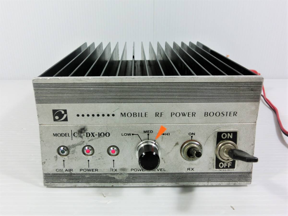 k524 通電確認のみ COMET/コメット CL DX-100 パワーブースター リニアアンプ 28MHz ジャンク品扱い(アクセサリ)｜売買されたオークション情報、yahooの商品情報を ...