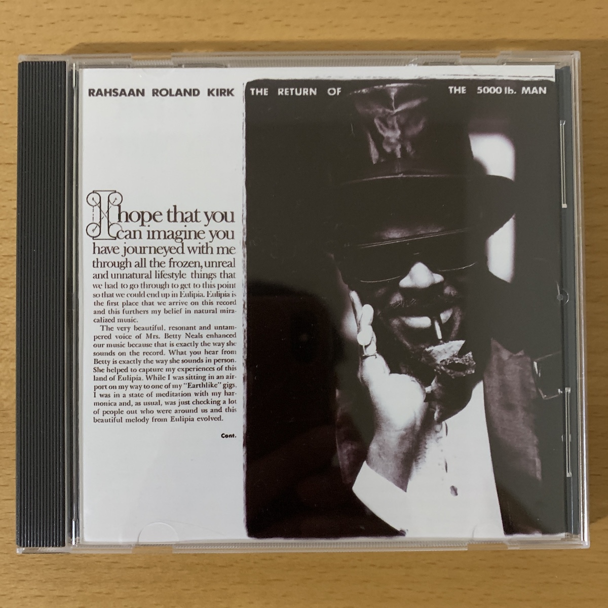 ローランド カーク RAHSAAN ROLAND KIRK / THE RETURN OF THE 5000 lb. MAN 輸入盤(ジャズ ...