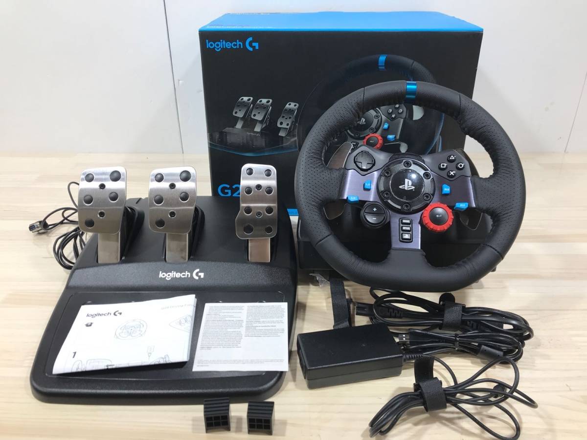 Logitech DRIVING FORCE G29 ドライビングフォース 200626RM040388(アクセサリ、周辺機器)｜売買されたオークション情報、yahooの商品情報をアーカイブ ...