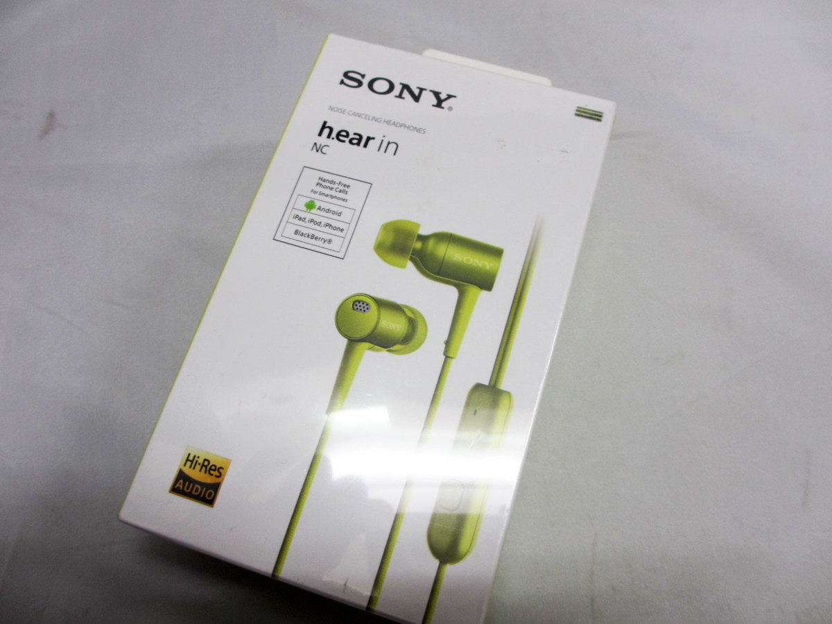 ソニー SONY イヤホン h.ear in NC MDR-EX750NA イエロー 海外仕様 ec09(ソニー)｜売買されたオークション情報 ...