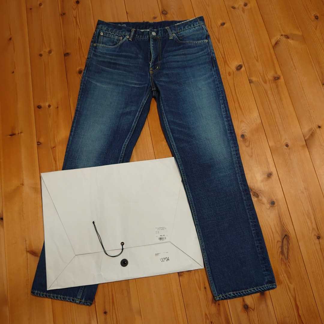 visvim social sculpture denim 03D16 2回着用 W34×L30 2018年 極 ビズビム ヴィズヴィム 中村 ...