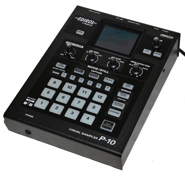 ハードケース付 ROLAND ローランド P-10 Visual Sampler ビジュアルサンプラ サンプラー(VJ関連機器)｜売買された ...