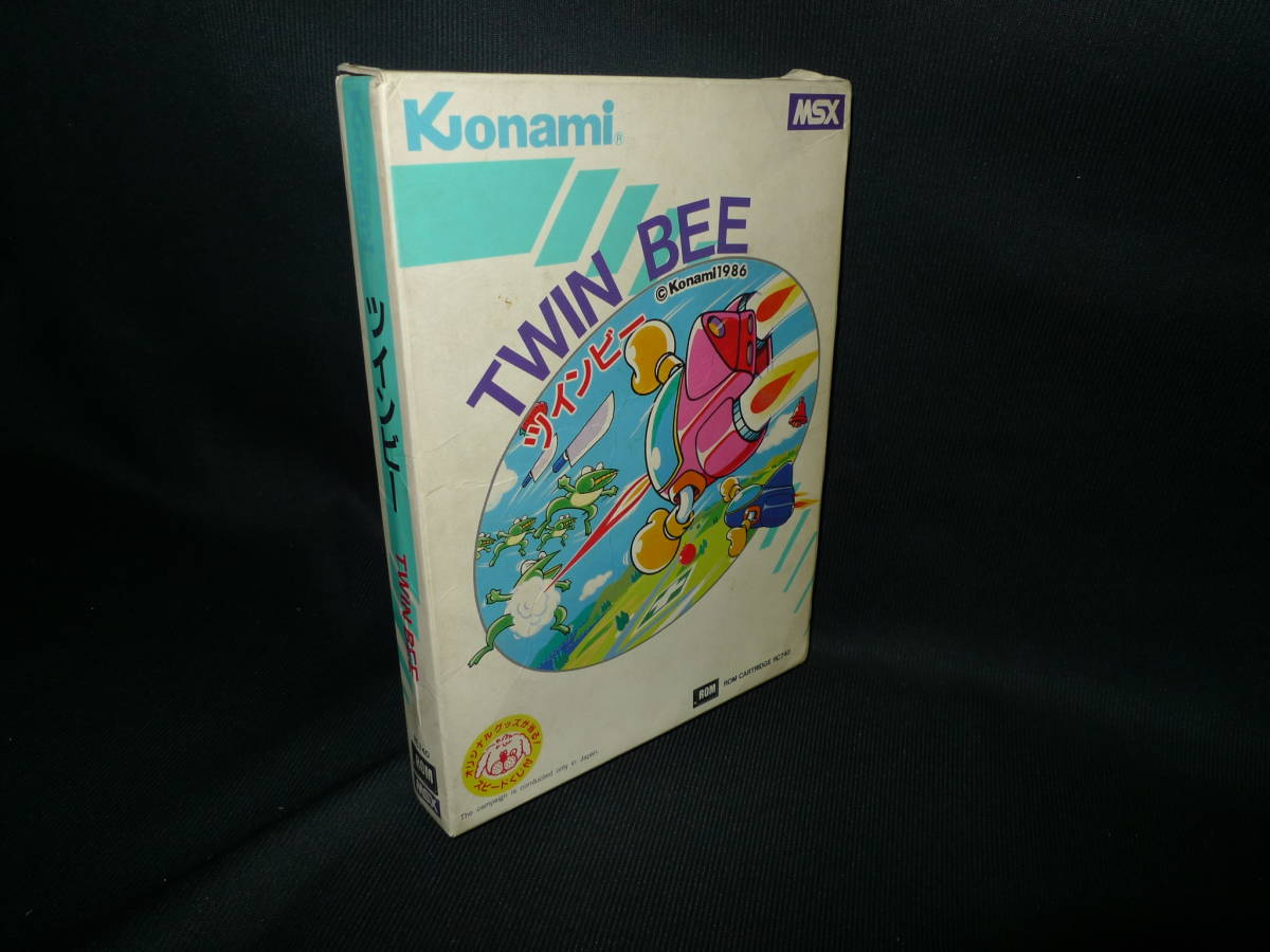 MSX カートリッジROMソフト ツインビー Twin Bee コナミ コンピュータ