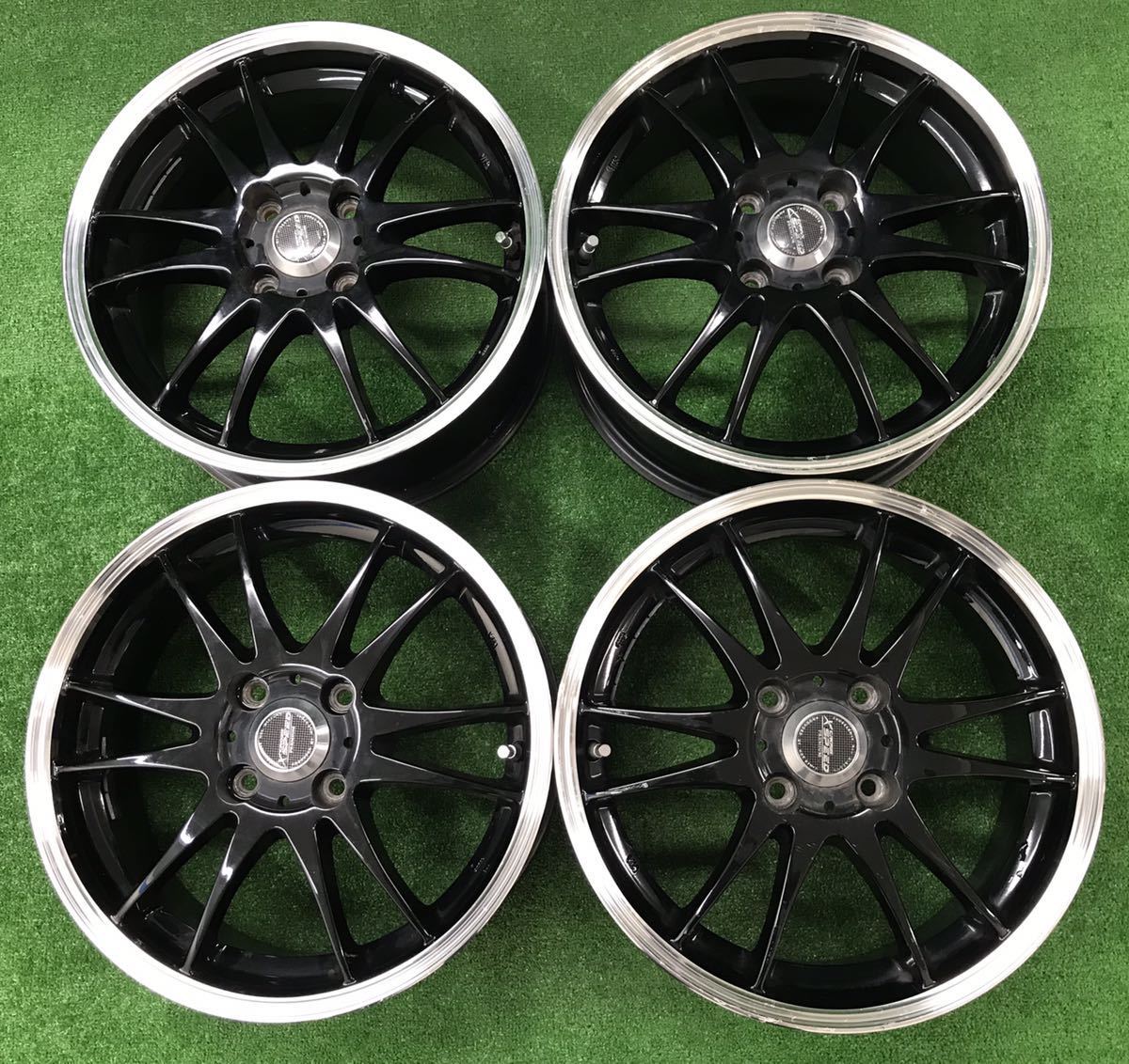 XCROSS SPEED PREMIUM クロス スピード プレミアム 15インチ 15×6J +53 100 4穴 ハブ:約67mm 4本 ...