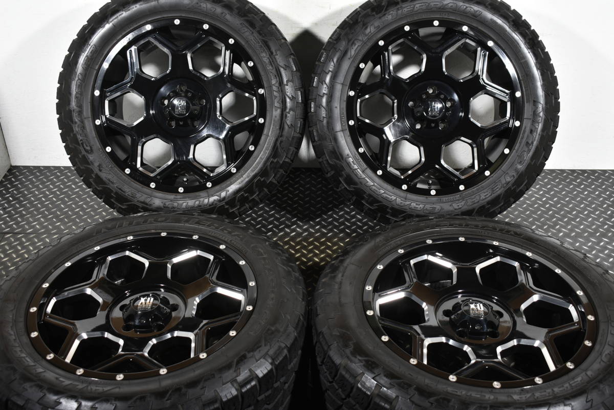 KMC XD813 Battalion 20インチ PCD127 9J +18 NITTO ニットー テラ グラップラー 275/55R20 ...
