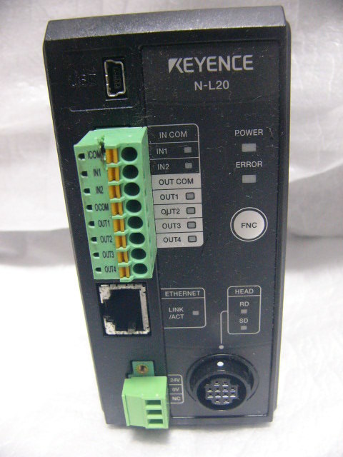 KEYENCE N-L20 バーコード通信装置 Ethernet接続(電材、配電用品)｜売買されたオークション情報、yahooの商品情報を ...