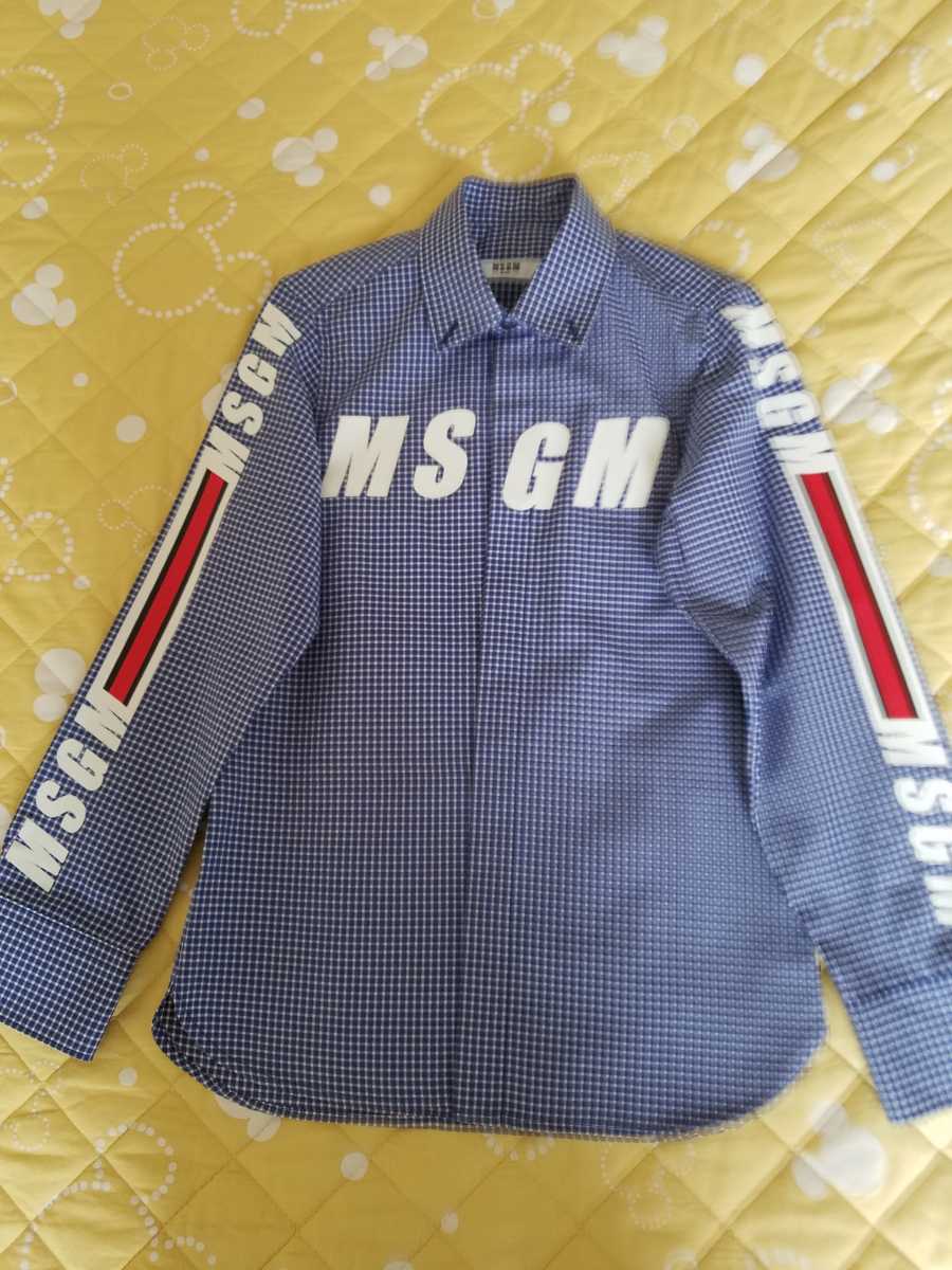 MSGM キッズチェックシャツ(130（125～134cm）)｜売買されたオークション情報、yahooの商品情報をアーカイブ公開 - オークファン（aucfan.com）