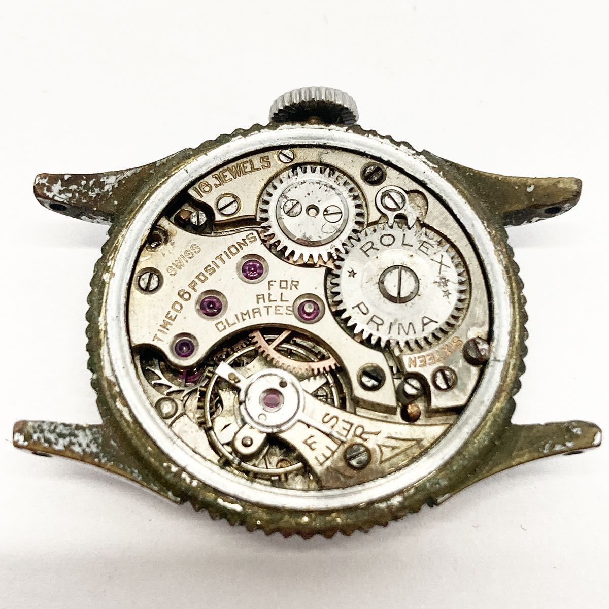 アンティーク ROLEX CHRONOMETER ロレックス クロノメーター スモセコ 16石 PRIMA ヴィンテージ 腕時計 alp川818(ロレックス)｜売買されたオークション情報 ...