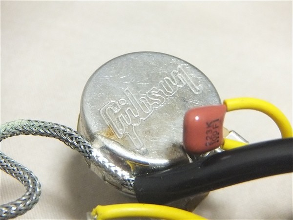 Gibson USA SG Special コントロール電装パーツ アッセンブリー 2V 2T 刻印入りポット SWITCHCRAFT製 ...