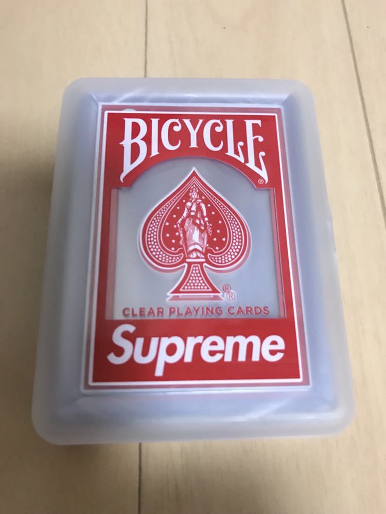20AW Supreme Bicycle Clear Playing Cardsトランプ シュプリーム ダンク SB(シュプリーム)｜売買され ...