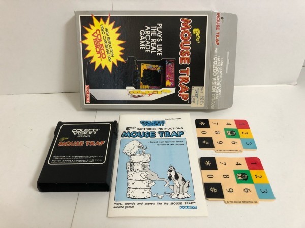 COLECOVISION コレコビジョン MOUSE TRAP レトロ 激レア 箱説付属品有 何点 も(その他)｜売買されたオークション情報 ...