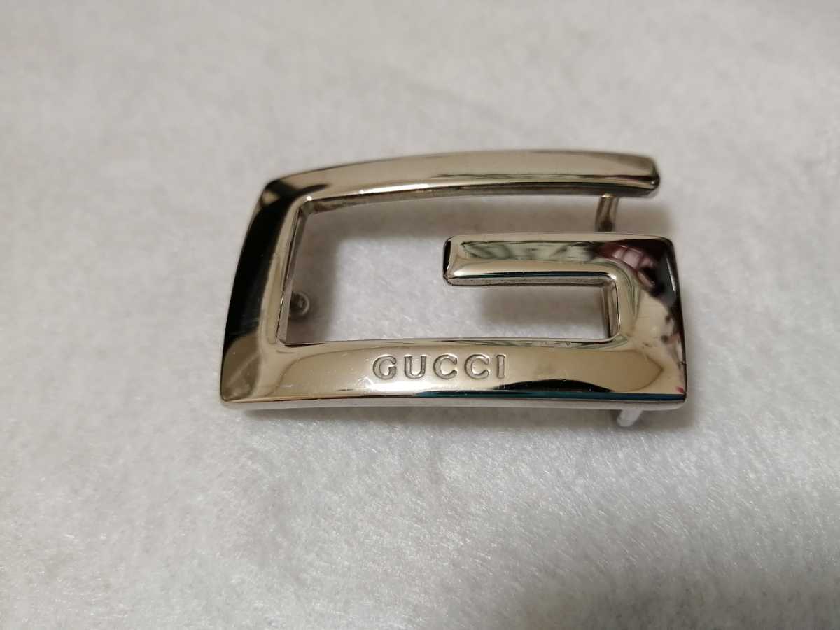 パケット GUCCI グッチ ベルト バックル Gロゴ ブランドロゴ シルバー k4366(ベルト)｜売買されたオークション情報、yahooの ...
