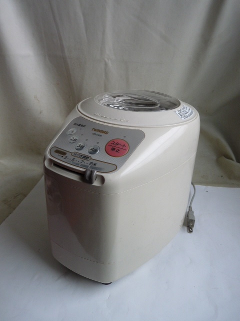 ツインバード 家庭用コンパクト精米機 4合用/MR-D500(精米機)｜売買されたオークション情報、yahooの商品情報をアーカイブ公開 - オークファン（aucfan.com）