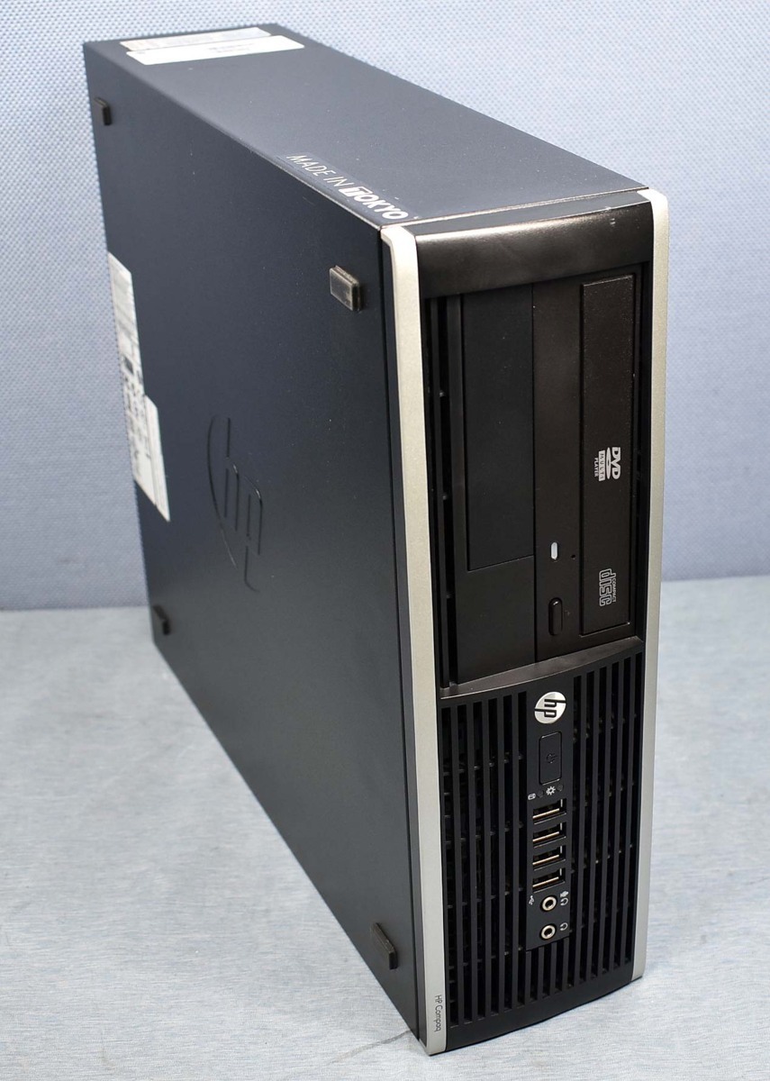 SSD:128GB搭載 HP Compaq Pro 6300 SF/CT Core i3-2120 3.3GHz RAM:8G DVD-ROM ...