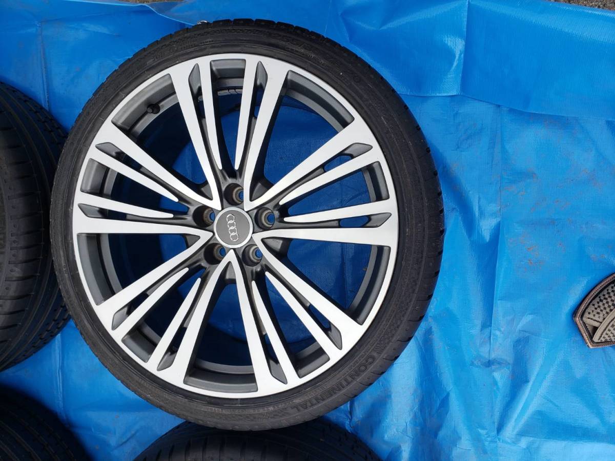 AUDI アウディ純正 20インチアルミホイール4本set タイヤ付属 9J×20 ET37 4NO601025D(ラジアルタイヤ)｜売買され ...