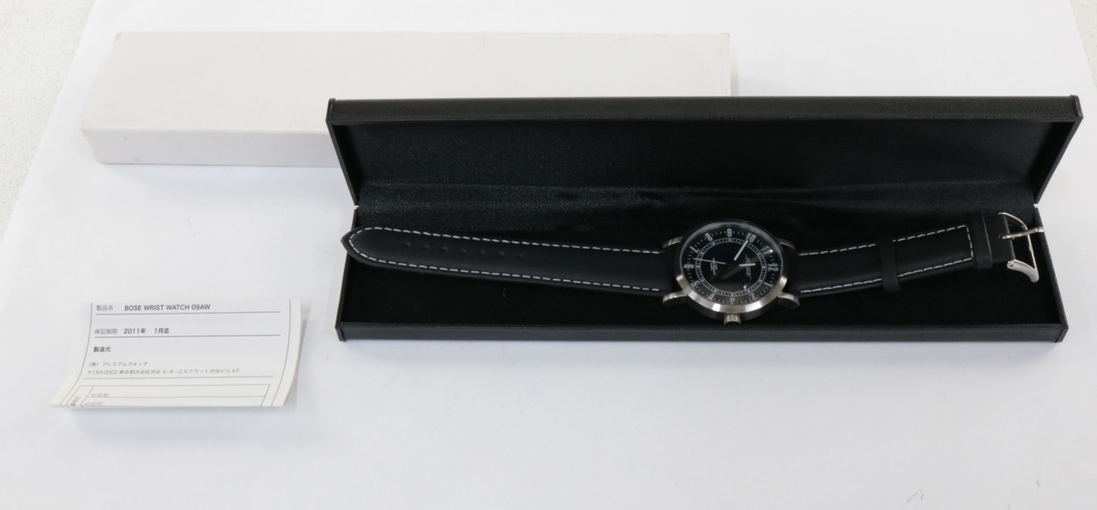 ジャンク品 BOSE ボーズ 腕時計 クォーツ BOSE WRIST WATCH 09AW(その他)｜売買されたオークション情報、yahooの ...