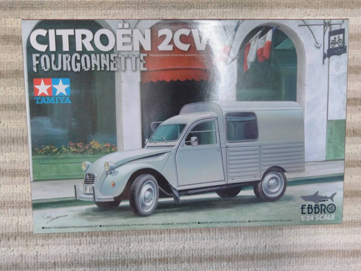 TAMIYA EBBRO シトロエン2CV フルゴネット 1/24(シトロエン)｜売買されたオークション情報、yahooの商品情報をアーカイブ ...