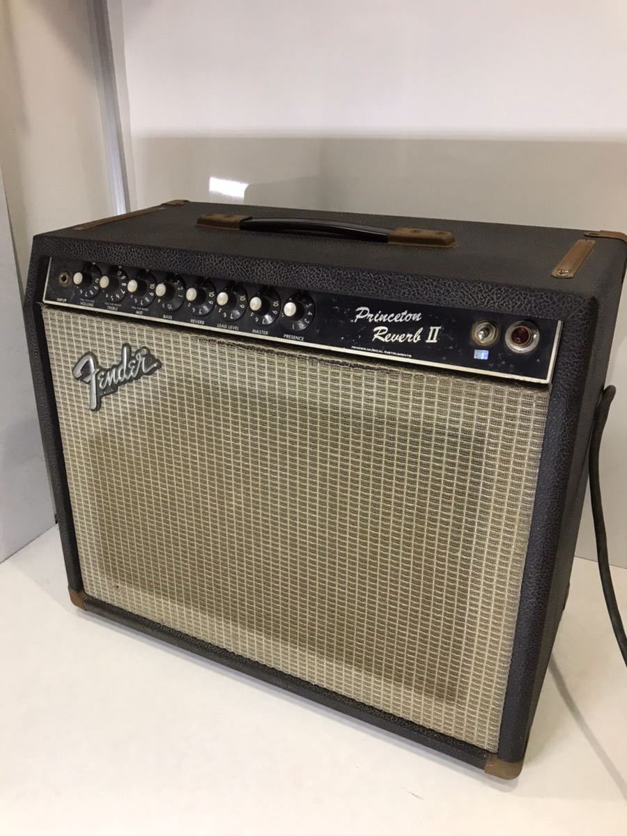 S46 Fender PRINCETON REVERB II F219975 山野楽器店 レア ギターアンプ 品 み(ギターアンプ)｜売買され ...