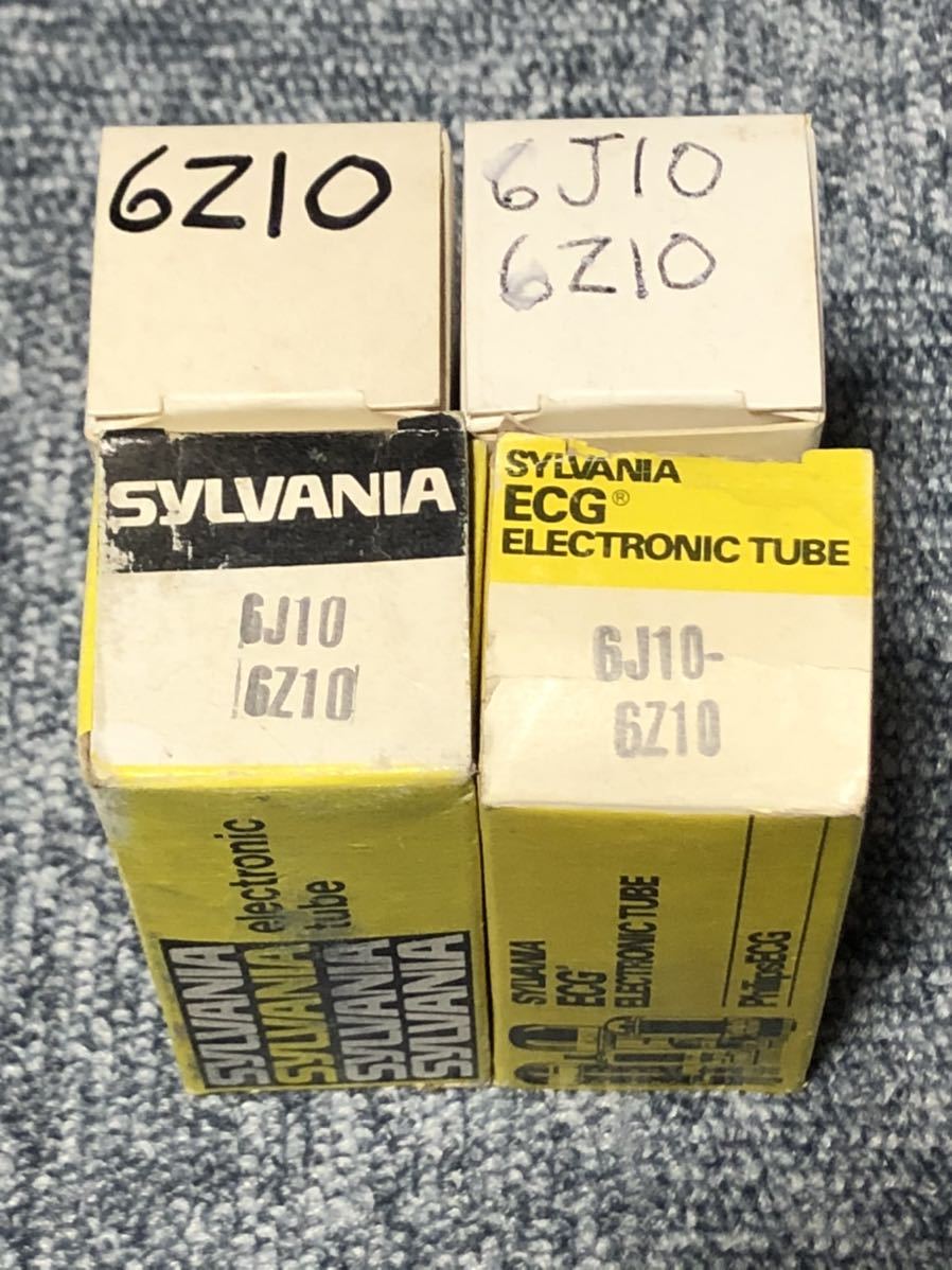 6J10 6Z10 4本セット コンパクトロン 真空管試験機テスト済み SYLVANIA 12ピン(真空管)｜売買されたオークション情報 ...