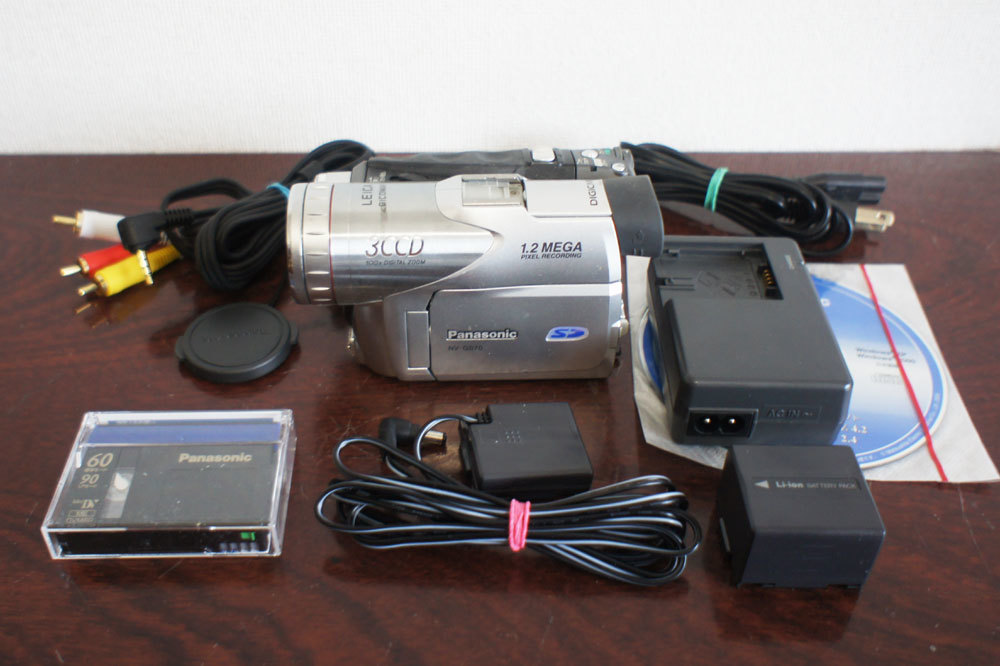 1円 Panasonic NV-GS70 miniDV デジタルビデオカメラ ダビングなどに み(パナソニック)｜売買されたオークション情報 ...