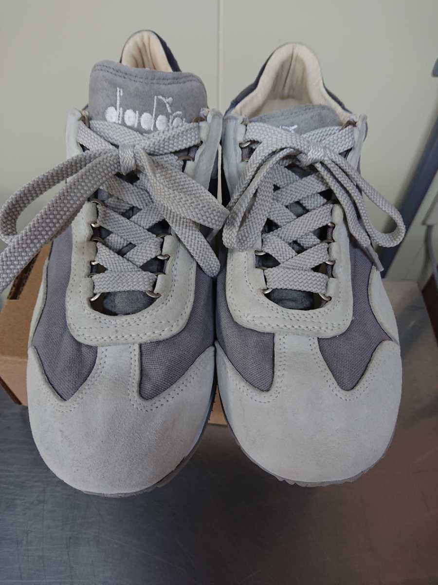 diadora heritage ディアドラ ヘリテージ 25.0cm ほぼ 極 スニーカー ランニング シューズ patrick puma ...