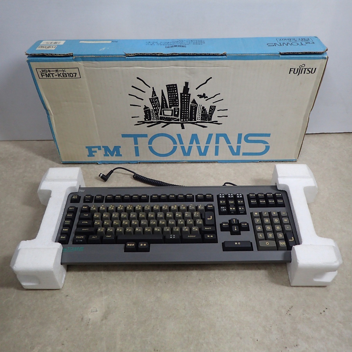 富士通 FM TOWNS JISキーボード FMT-KB107 箱付 FUJITSU 1円 40(FM TOWNS)｜売買されたオークション ...