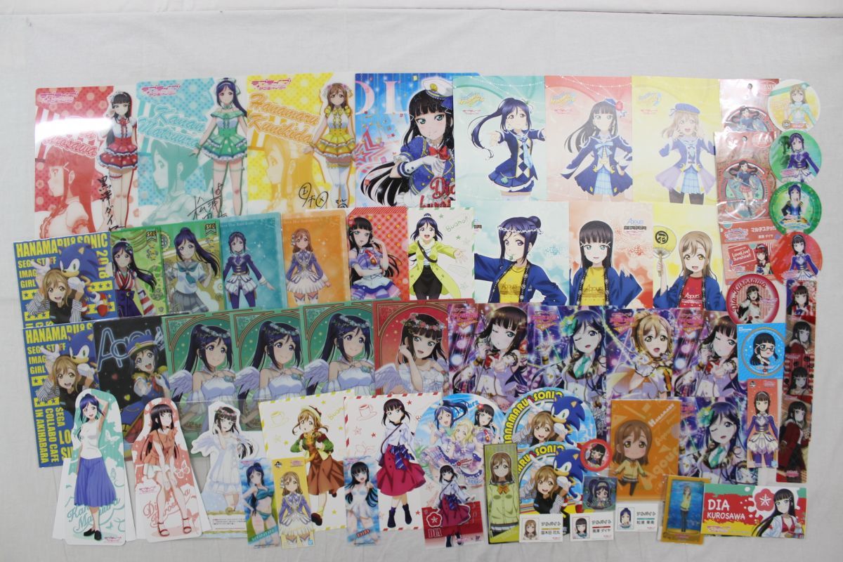 P00 ラブライブサンシャイン AZALEA コースター ミニクリアファイル POPスタンド 他 まとめ大量グッズセット品(その他)｜売買され ...