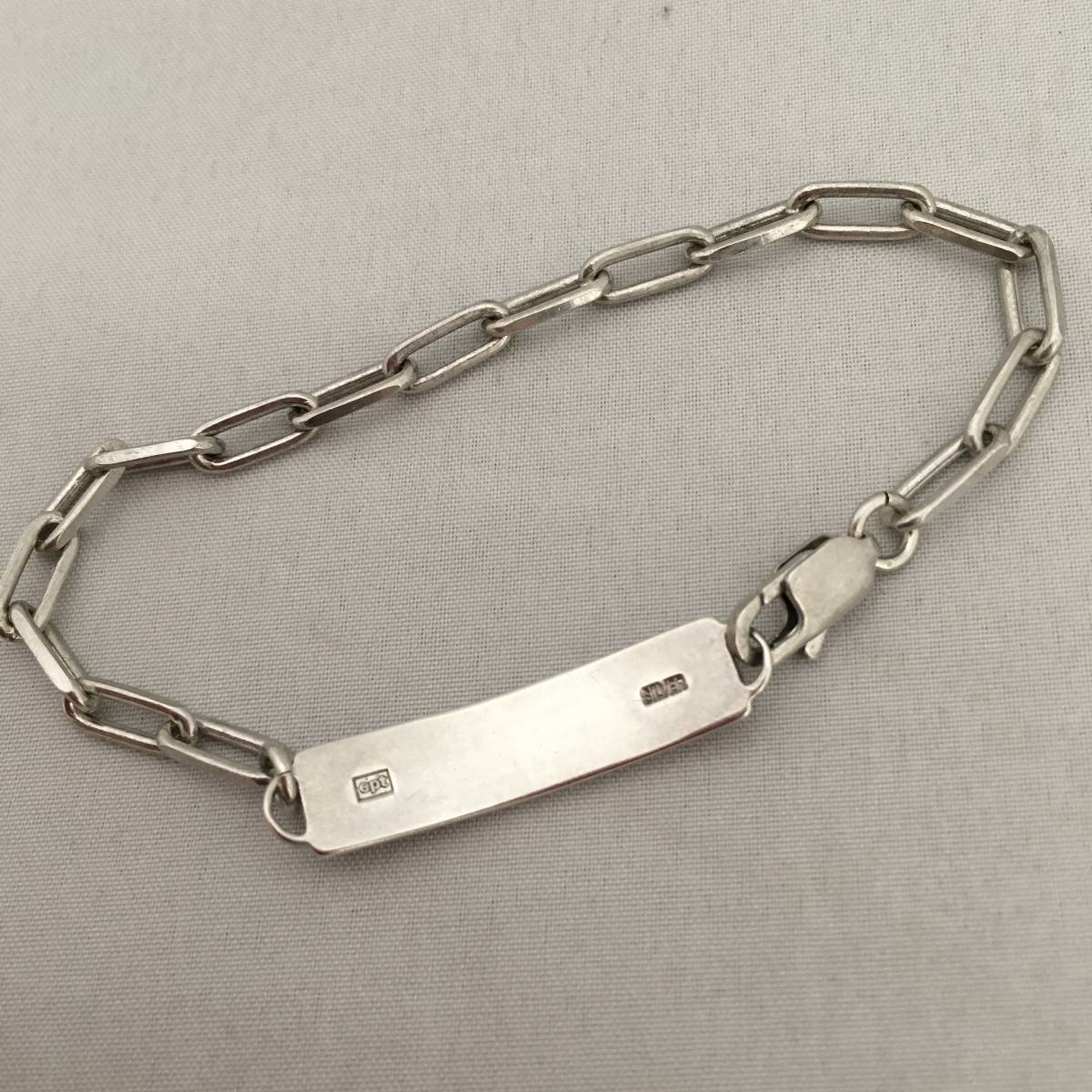 ①1円 ept エプト ブレスレット プレート チェーン SILVER 925 長さ 約17.5㎝(シルバー)｜売買されたオークション情報、yahooの商品情報をアーカイブ公開 ...
